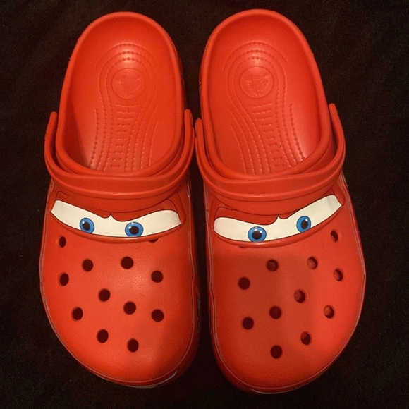 CROCS | Shoes | Limited Edition Lightning Mcqueen Car Crocs | Poshmark